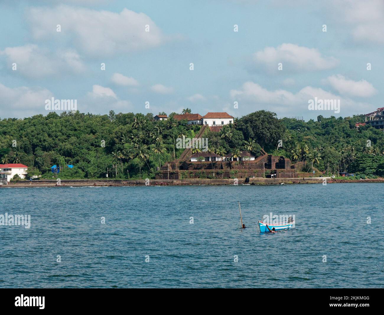 View of a Magos Fort in Goa India 10 15 2022 Stock Photo - Alamy