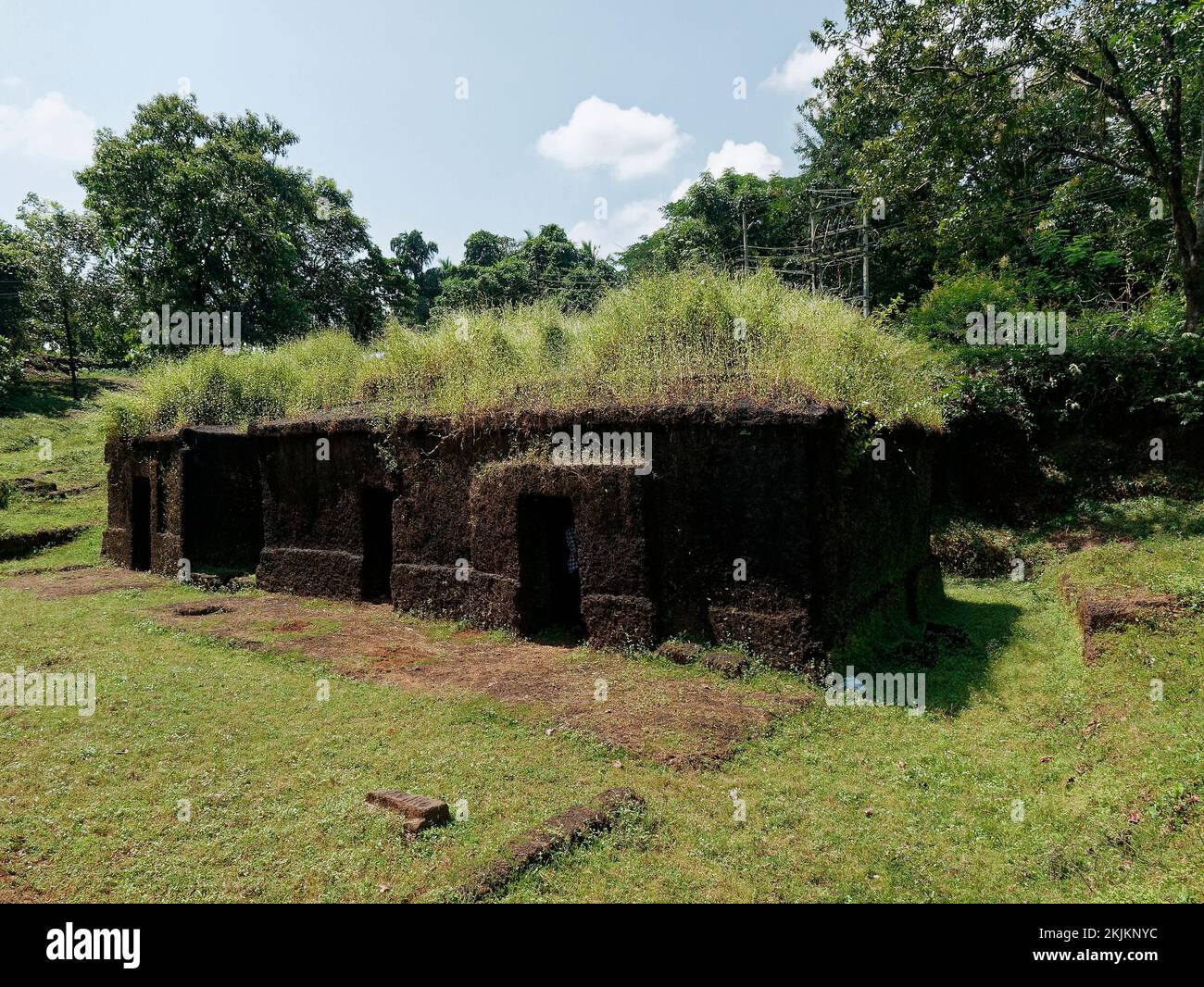 Caves at Khandepar monolithic laterite cut cave temple complex of 11 th ...