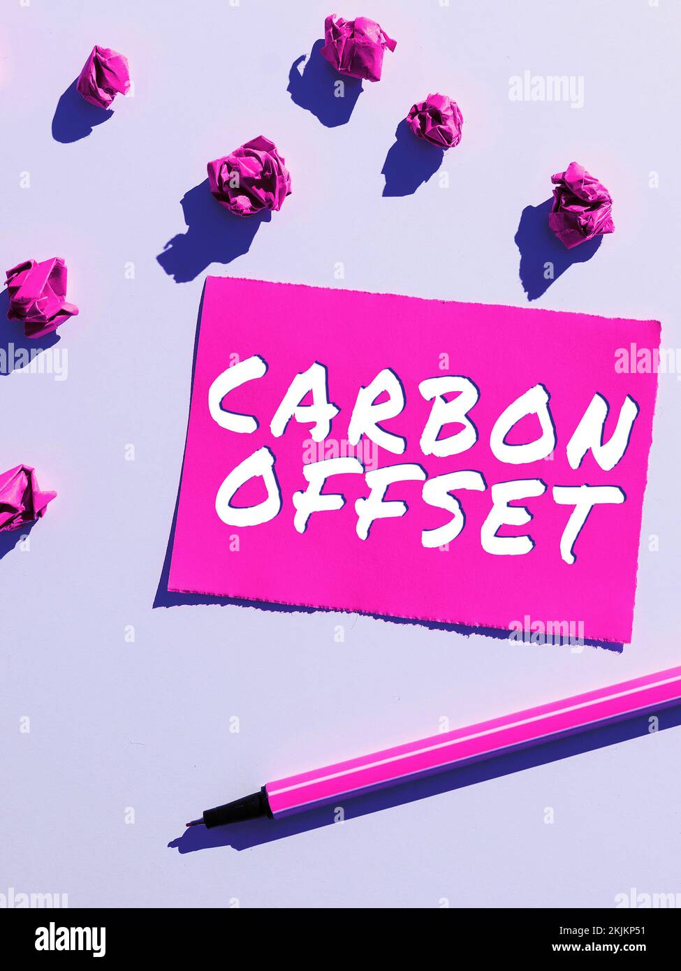Writing displaying text Carbon Offset. Conceptual photo Reduction in ... Writing displaying text Carbon Offset. Conceptual photo Reduction in ...