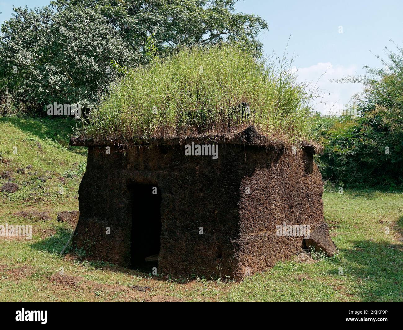 Caves at Khandepar monolithic laterite cut cave temple complex of 11 th ...