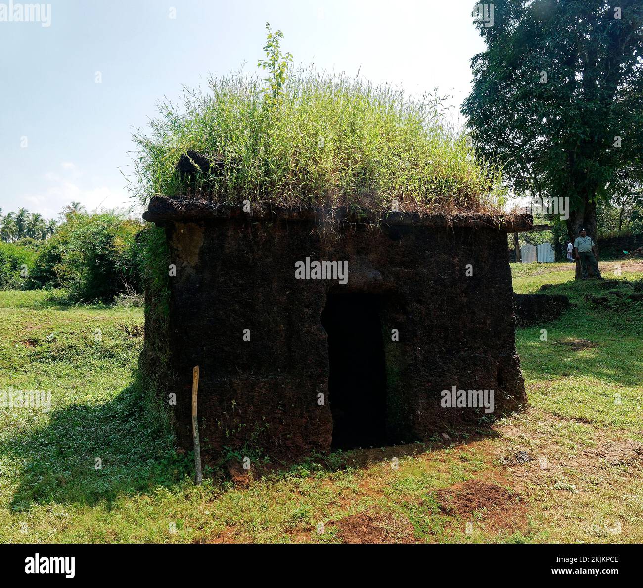 Caves at Khandepar monolithic laterite cut cave temple complex of 11 th ...