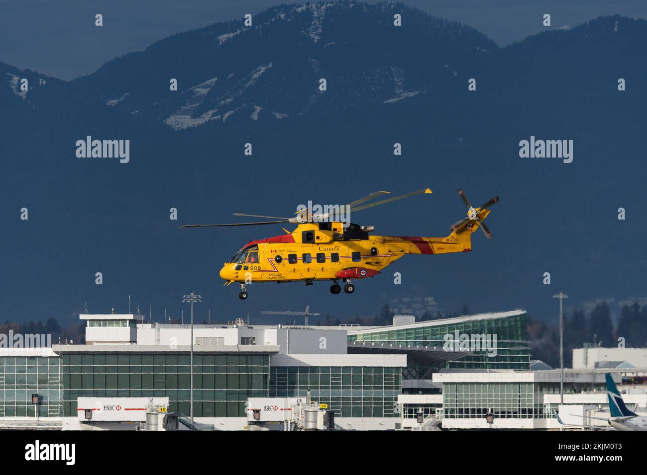 Richmond, British Columbia, Canada. 24th Nov, 2022. A Royal Canadian Air Force search and rescue ...