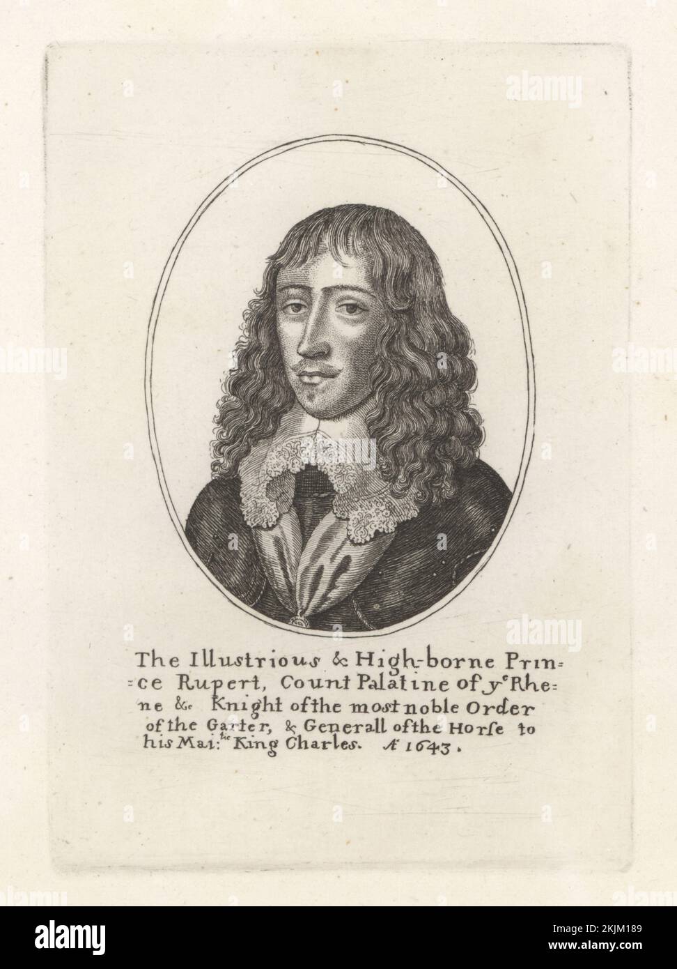 Prince Rupert of the Rhine, Duke of Cumberland, 1619-1682. German ...