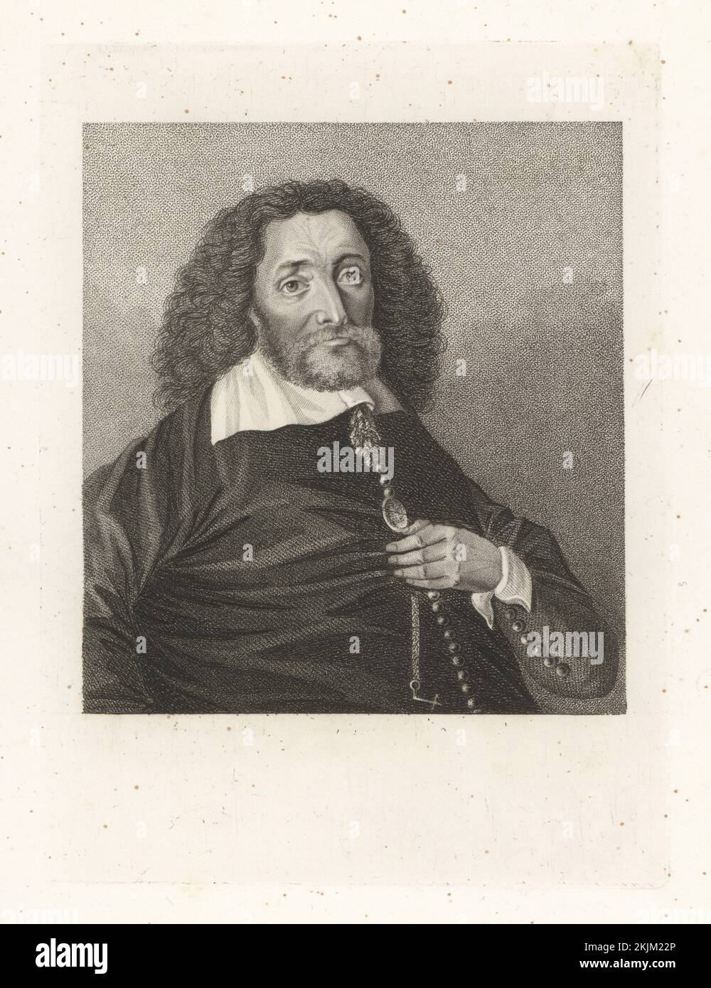 John Tradescant the Younger, botanist and gardener, 1608-1662 ...