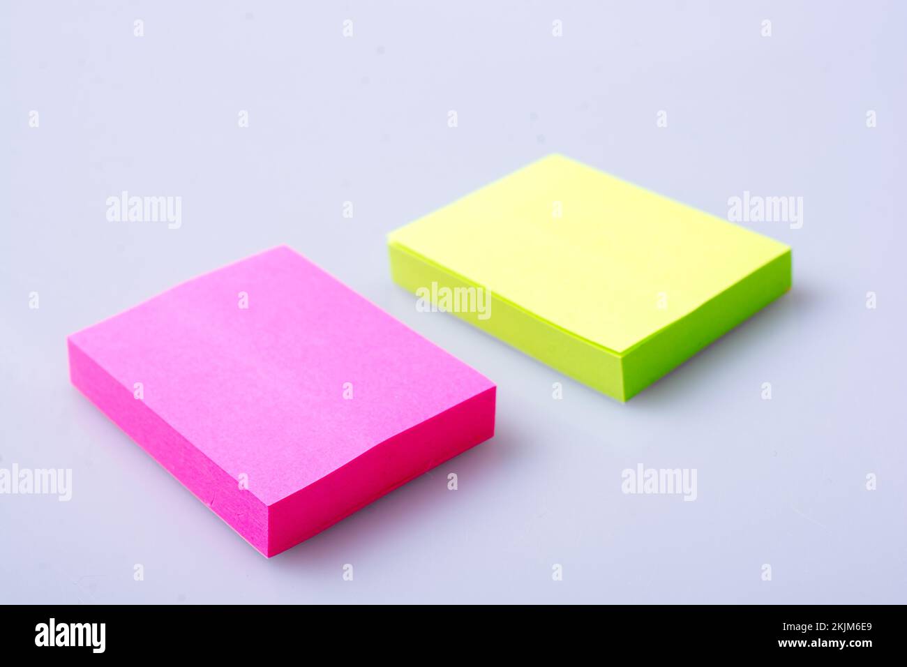 Post note sticker for taking notes on a white background Stock Photo ...