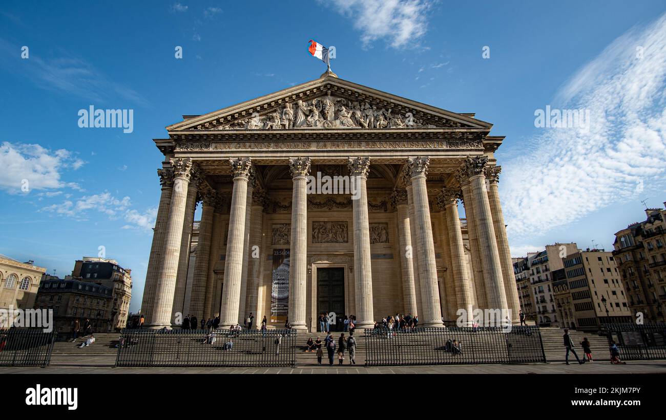 The Paris Pantheon, monument in Paris Stock Photo - Alamy