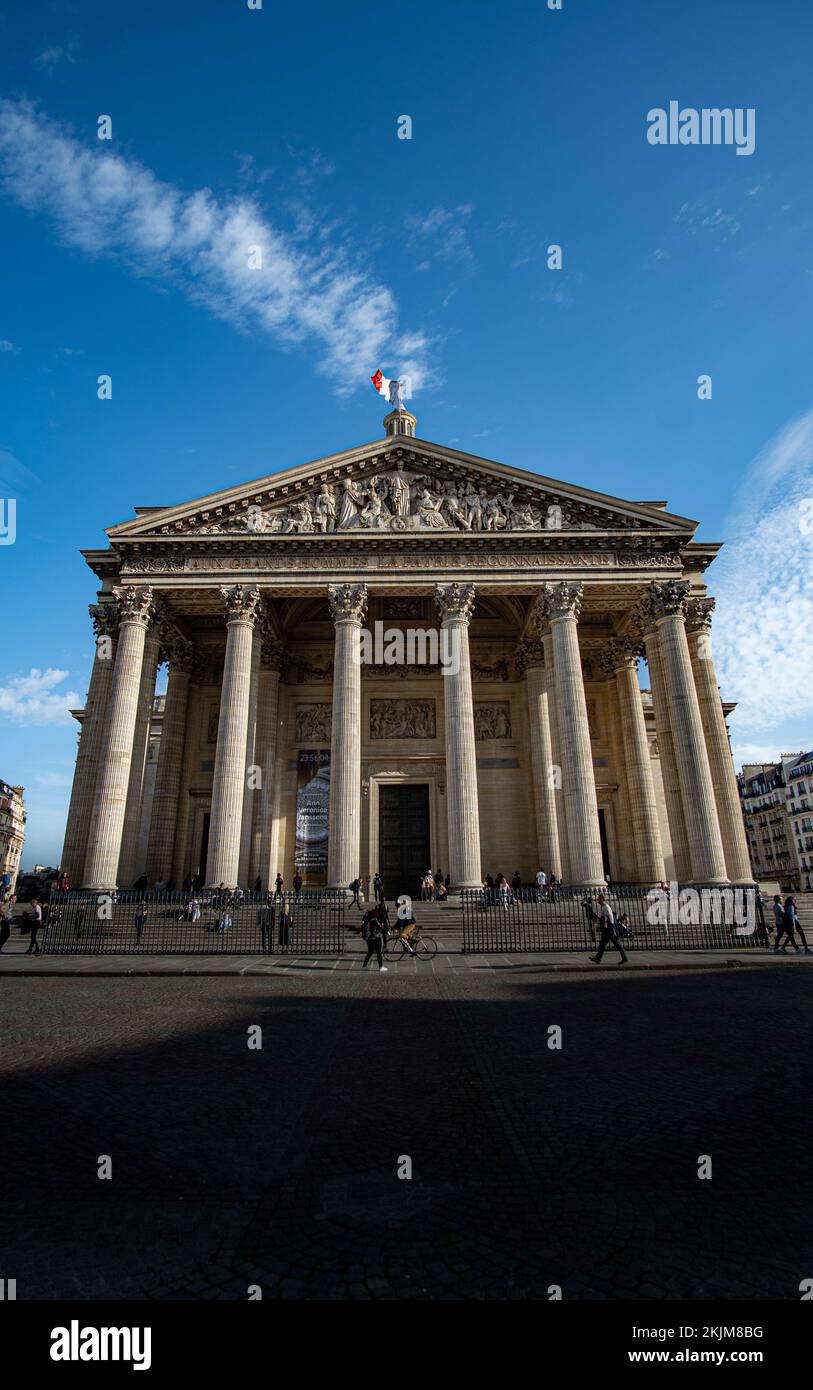 The Paris Pantheon, monument in Paris Stock Photo - Alamy