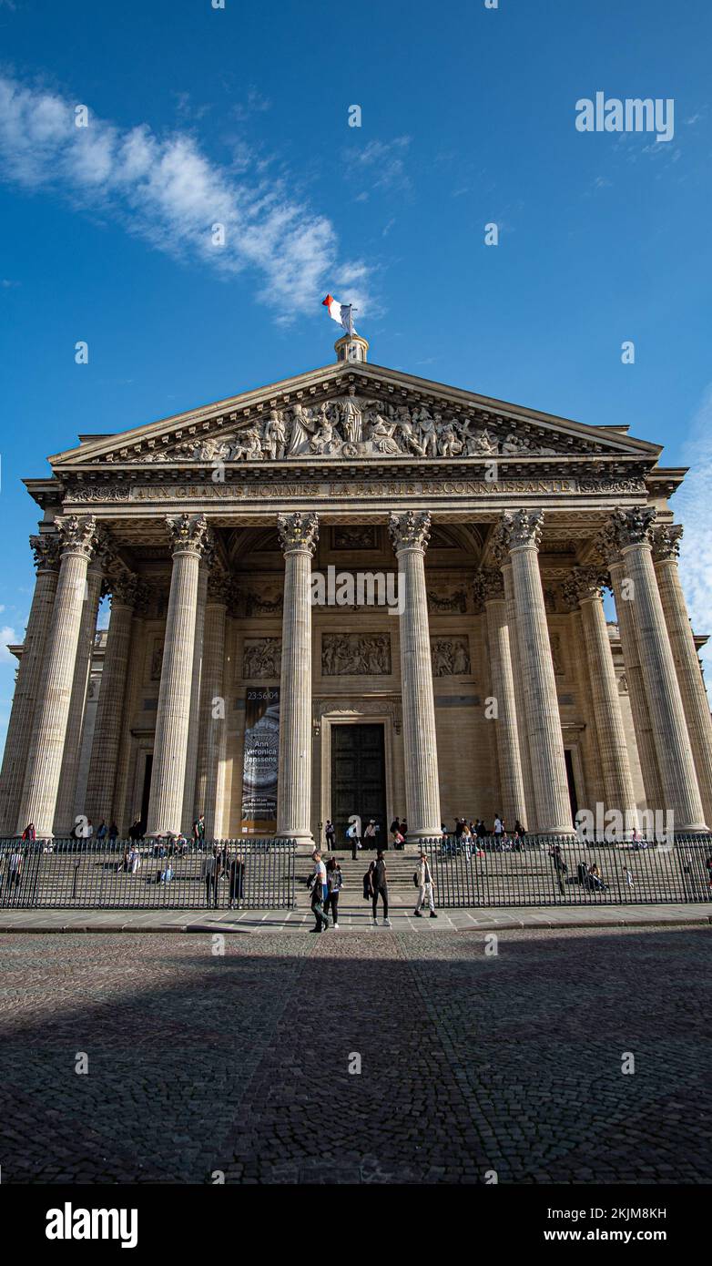 The Paris Pantheon, monument in Paris Stock Photo - Alamy