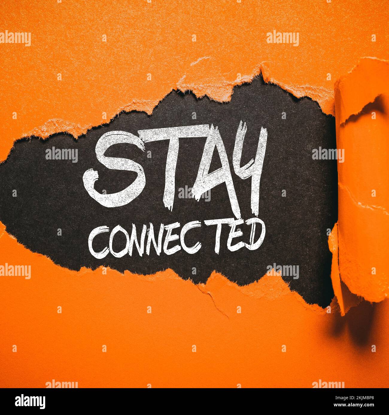 Inspiration showing sign Stay Connected. Internet Concept To keep ...