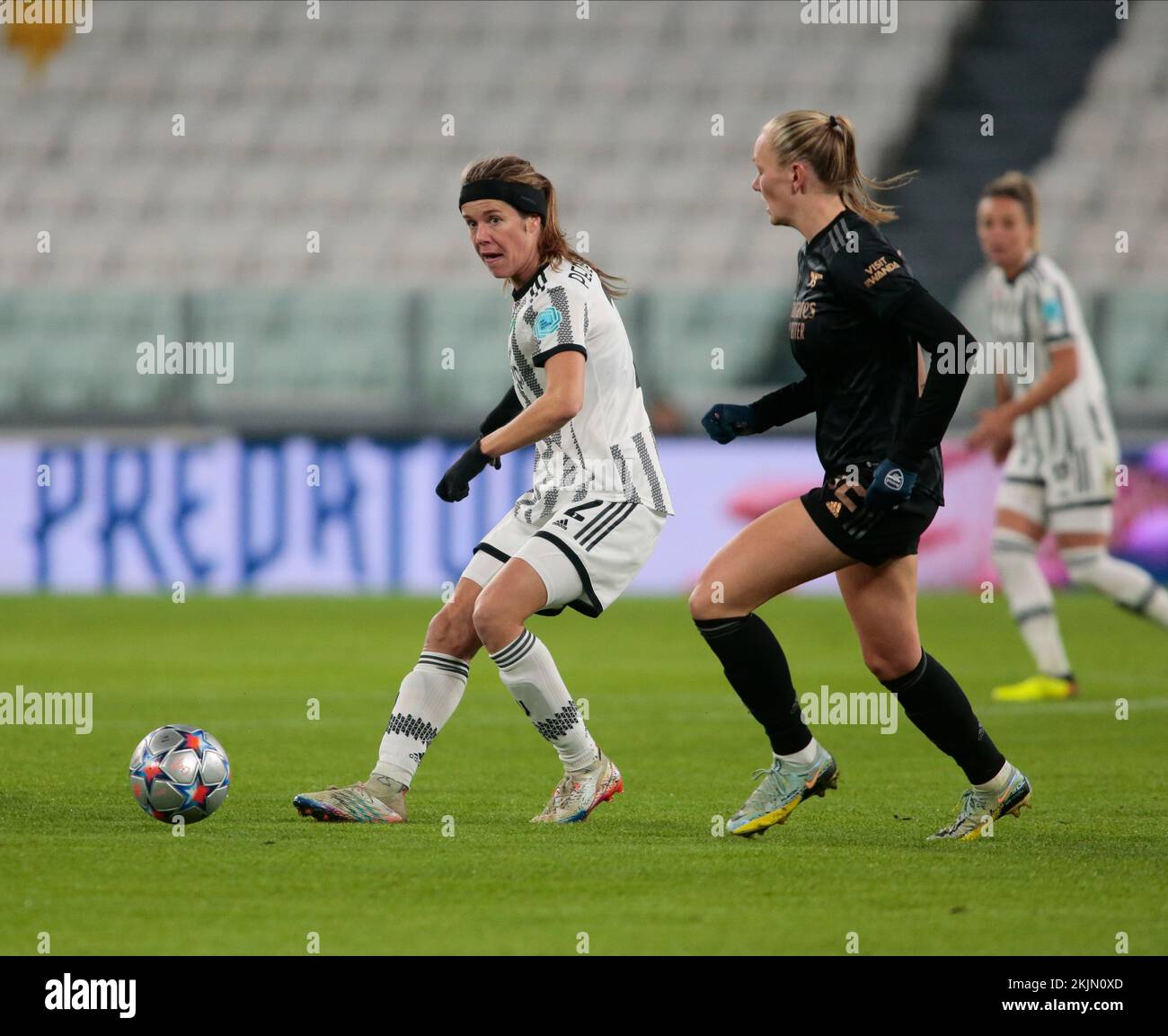 Sofie Junge Pedersen of Juventuxs Women during the Uefa Women’s ...