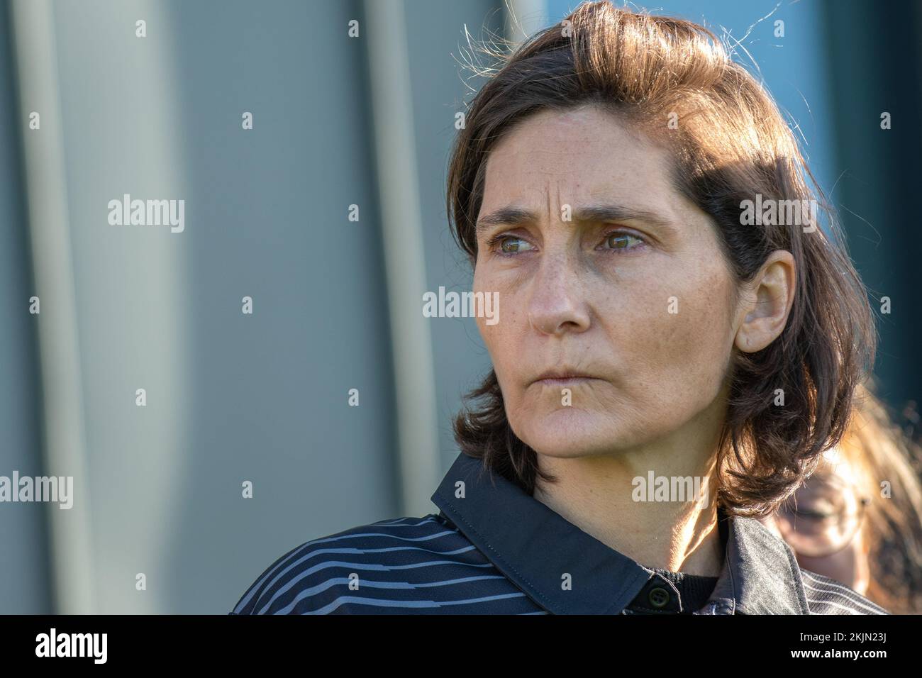 Aix En Provence, France. 24th Nov, 2022. Amelie Oudea-Castera, Minister ...