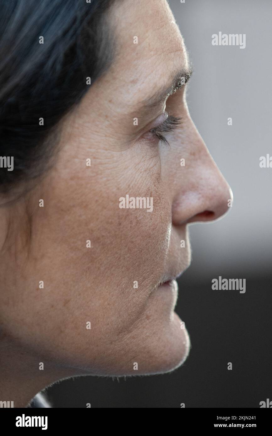 Aix En Provence, France. 24th Nov, 2022. Amelie Oudea-Castera, Minister ...