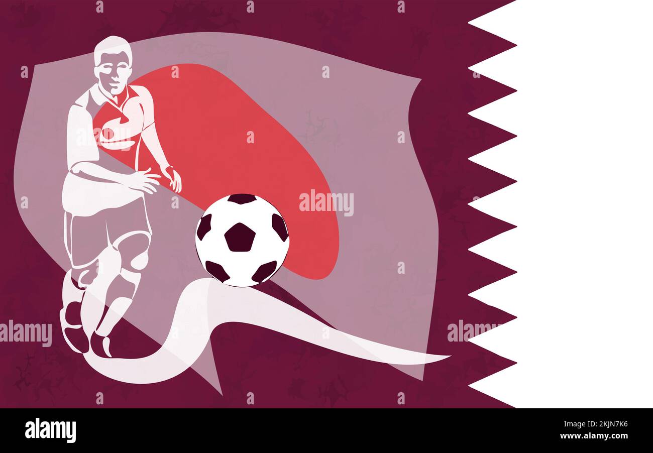 Football Player shooting a ball silhouette vector illustration Stock ...