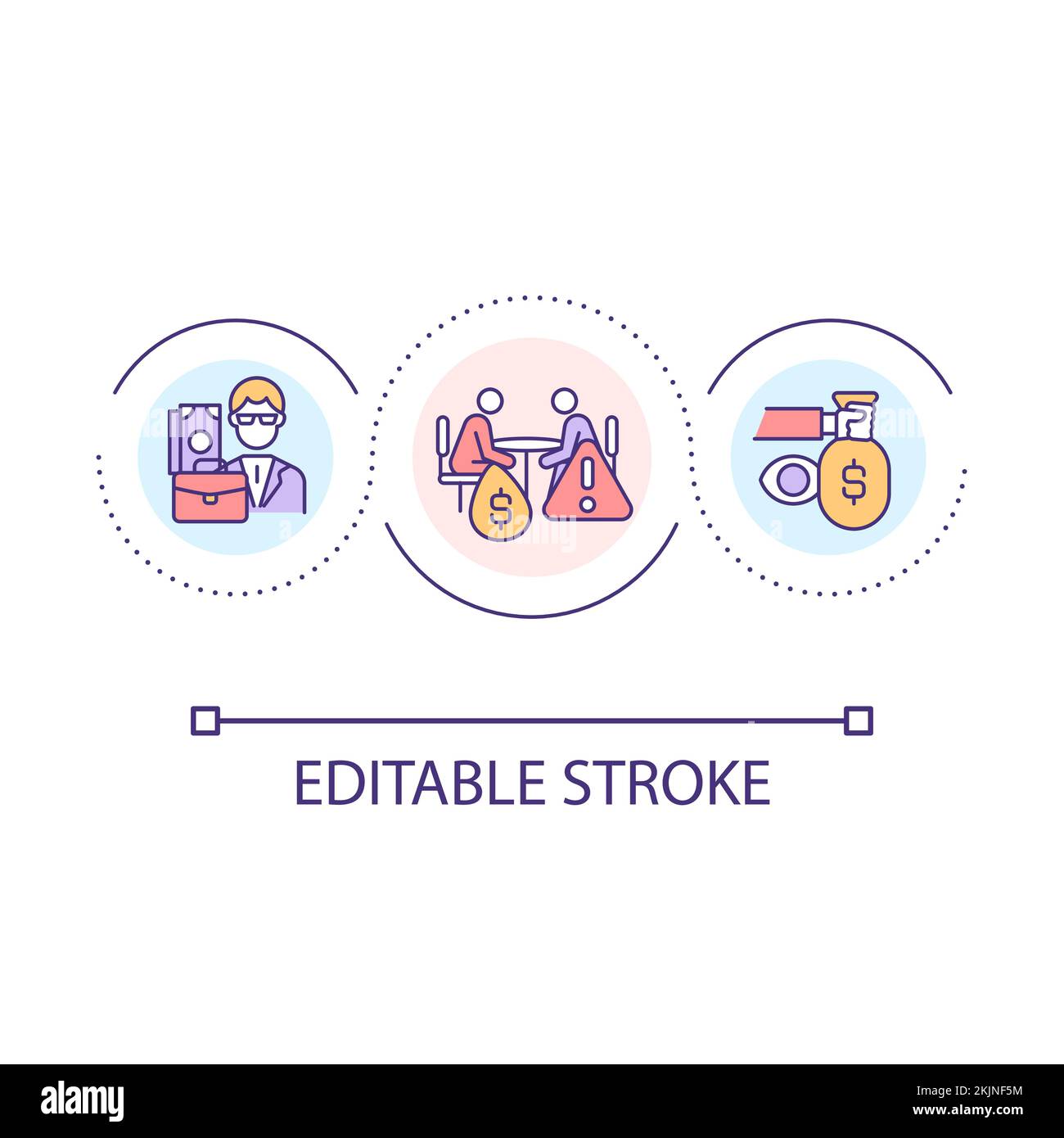 Corruption image Stock Vector Images - Alamy