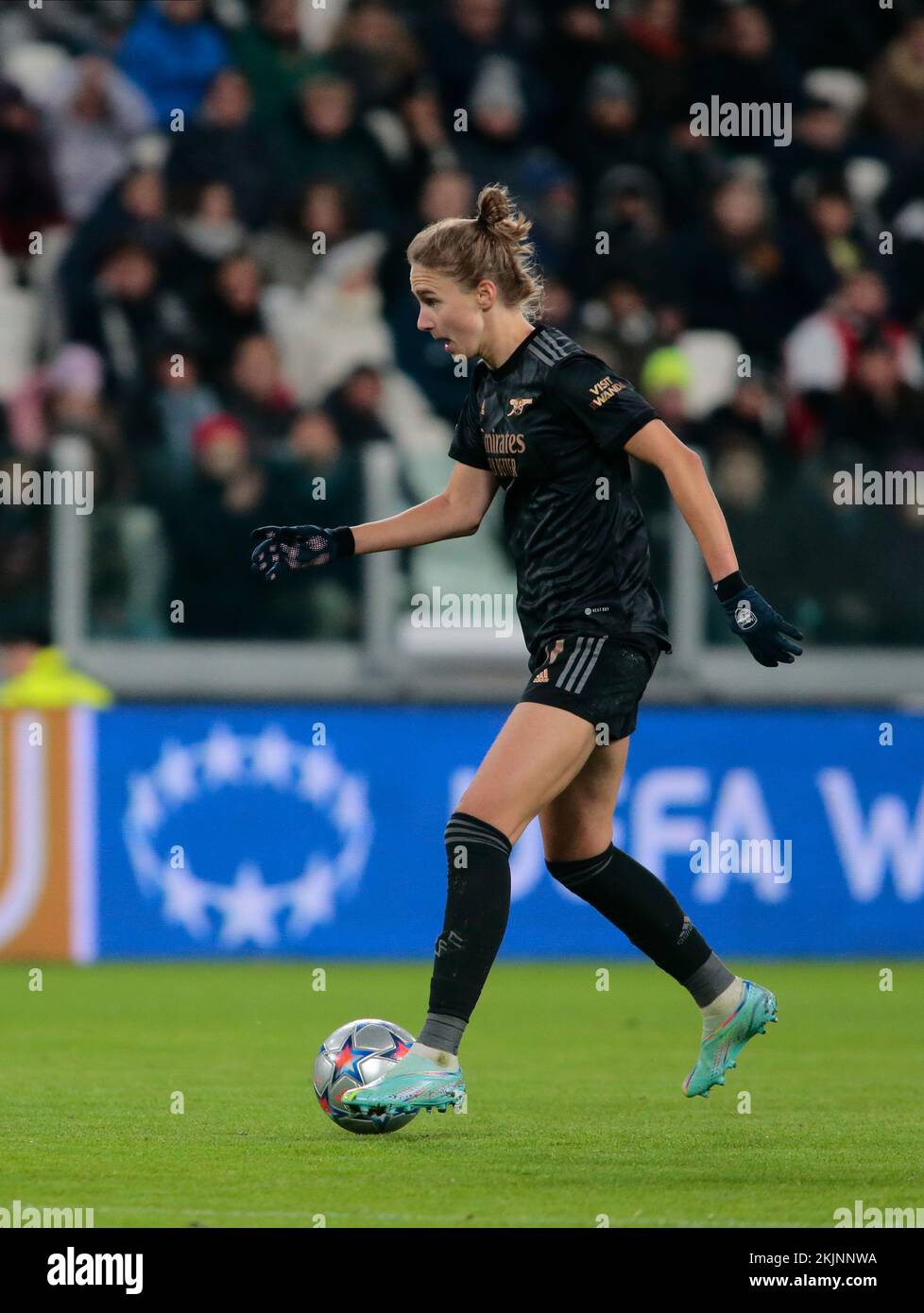 Turin, Italy. 24th Nov, 2022. Vivianne Miedema of Arsenal Women during the Uefa Womenâ€™s ...