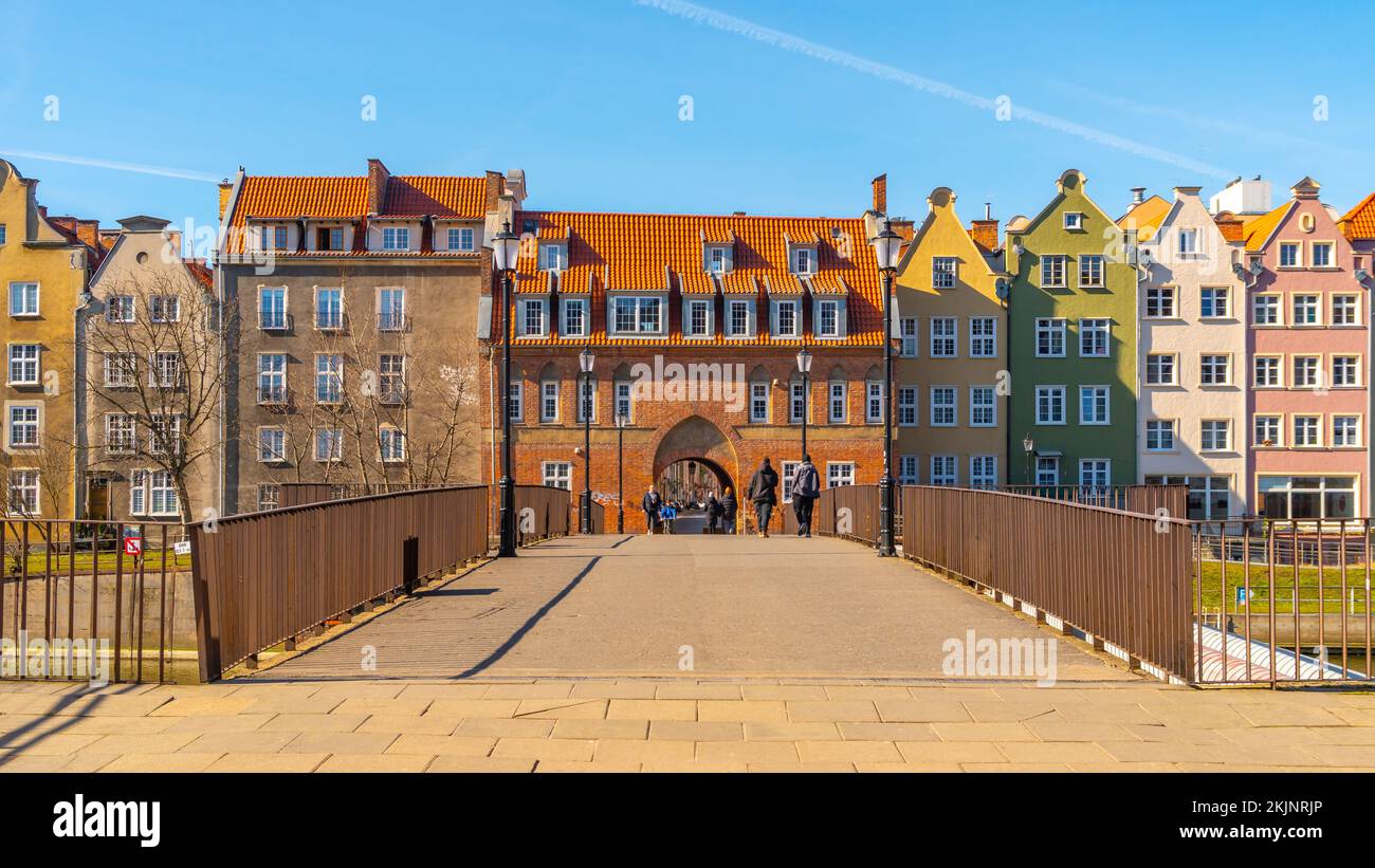 Gdansk, Poland - 11 March, 2022: Old beautiful city of Gdansk Stock ...