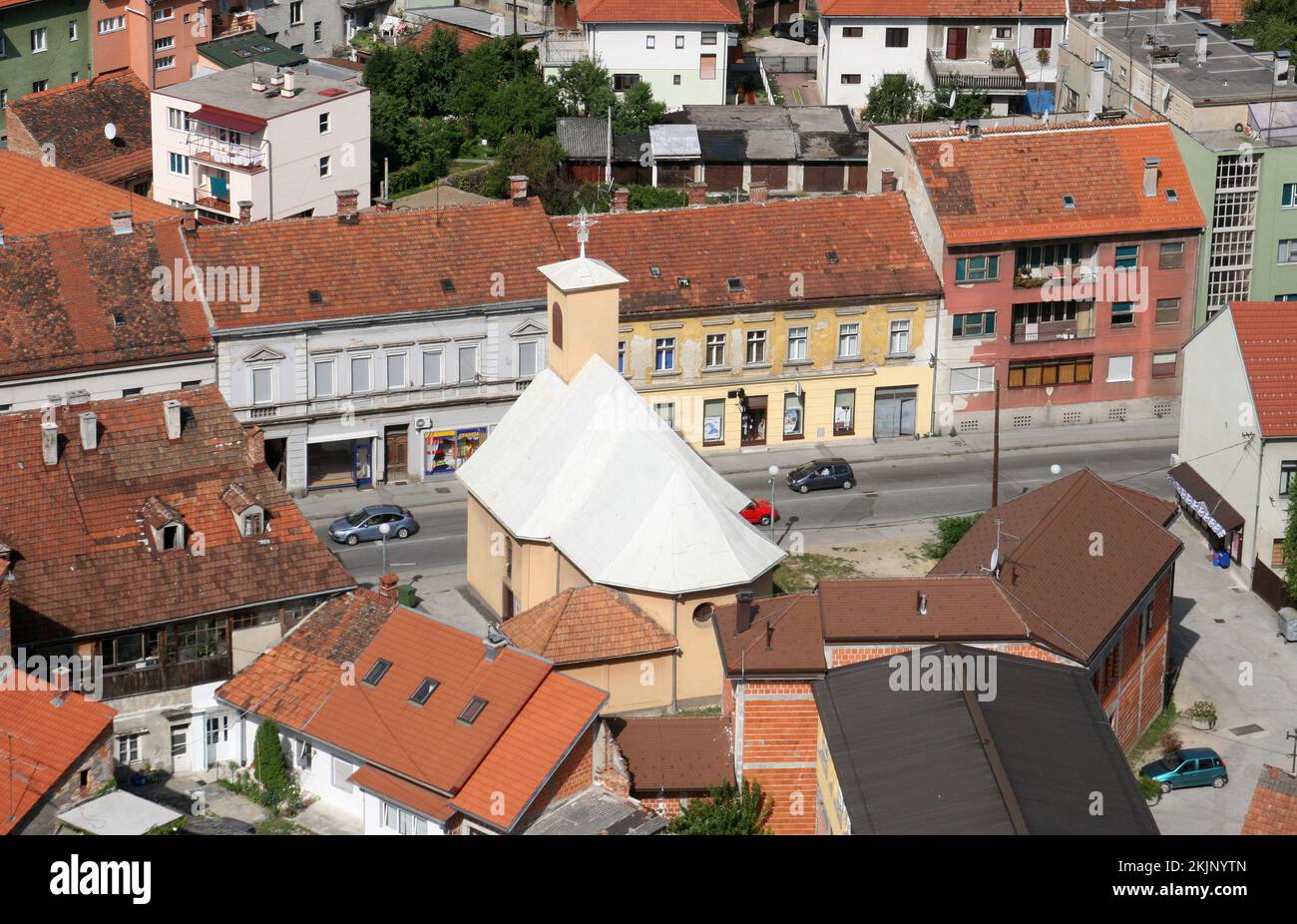 Parish Church of the Holy Three Kings in Karlovac, Croatia Stock Photo ...