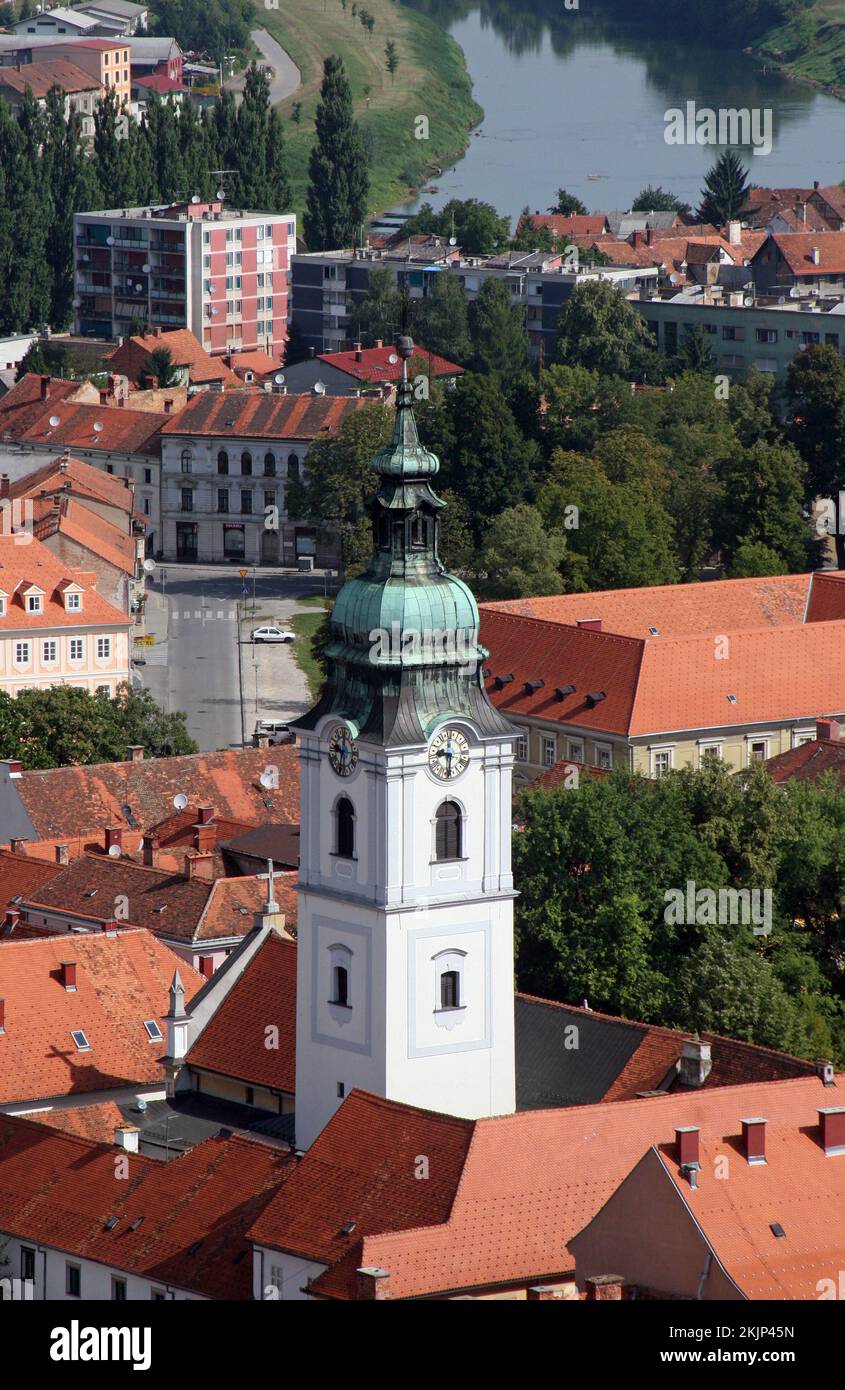 Parish Church of the Holy Trinity in Karlovac, Croatia Stock Photo - Alamy