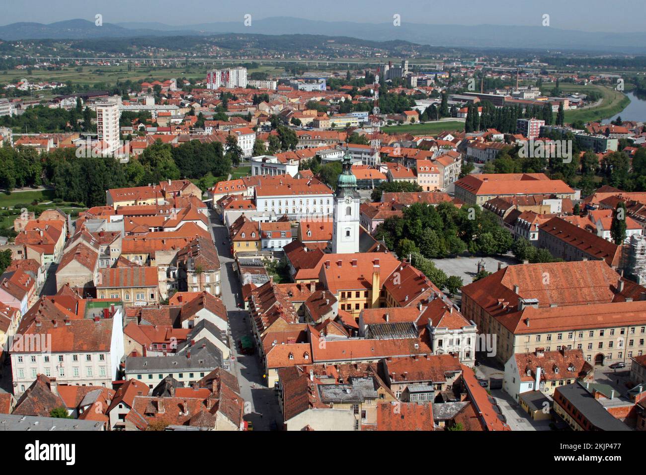 Parish Church of the Holy Trinity in Karlovac, Croatia Stock Photo - Alamy