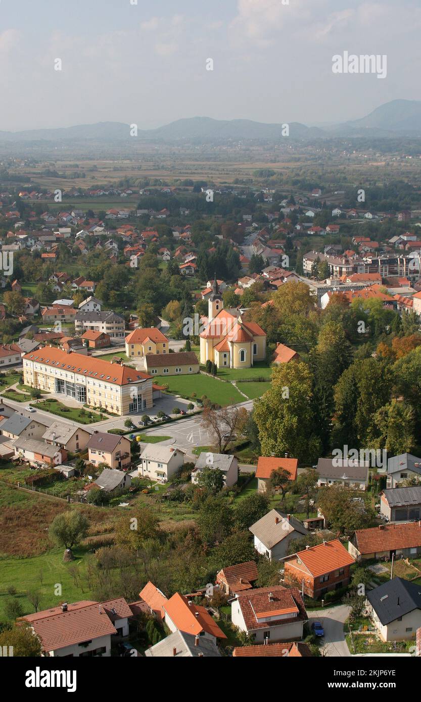 Parish Church of Saint Mary Magdalene in Ivanec, Croatia Stock Photo ...