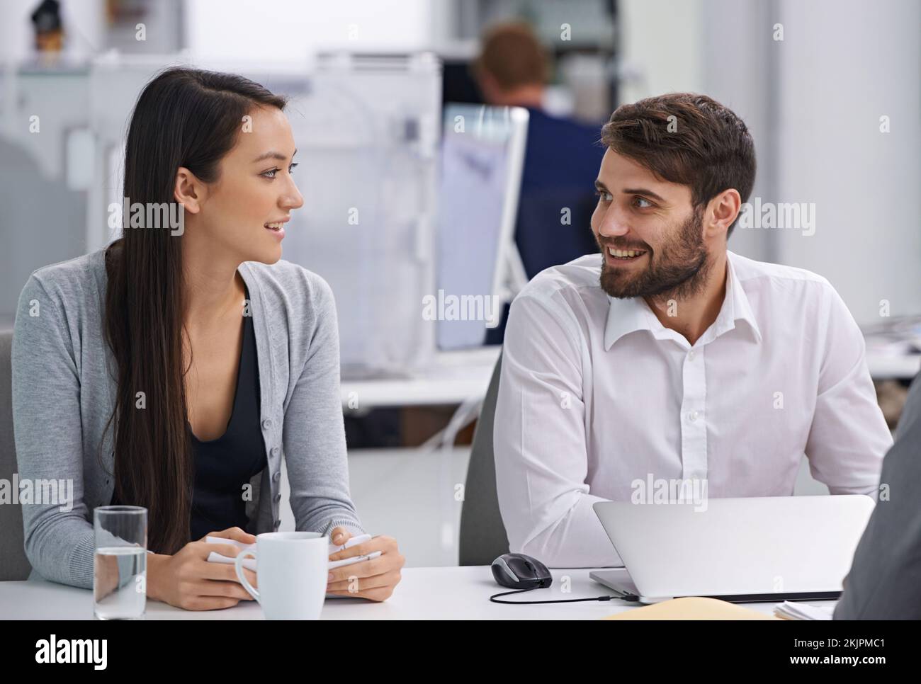 Happy work hi-res stock photography and images - Alamy