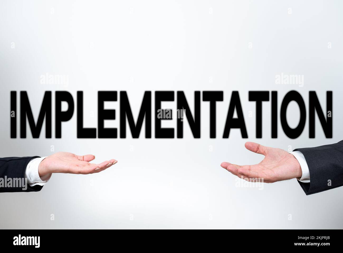 Handwriting text Implementation. Internet Concept The process of making ...