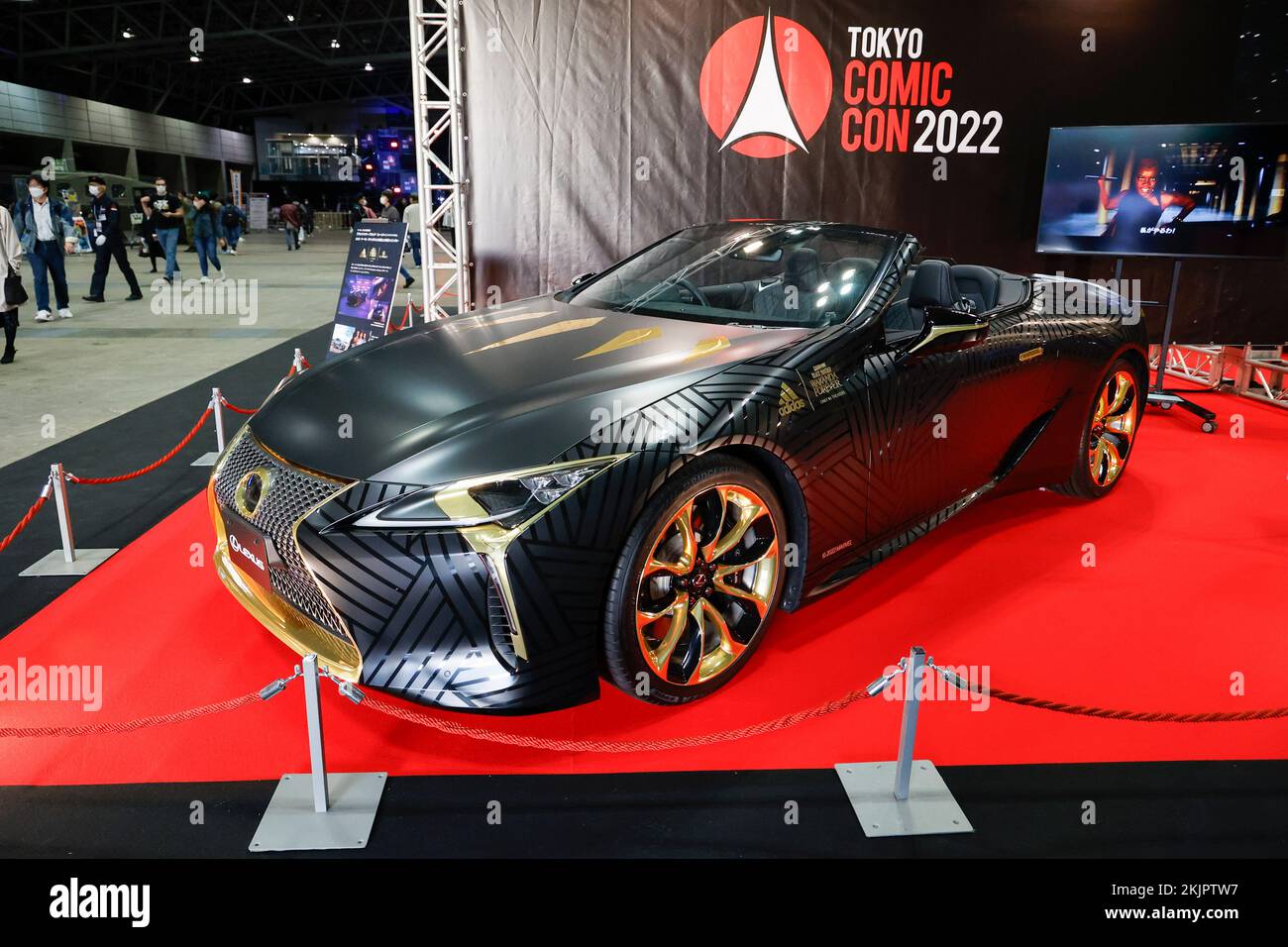 Chiba, Japan. 25th Nov, 2022. The Black Panther: Wakanda Forever Lexus ...
