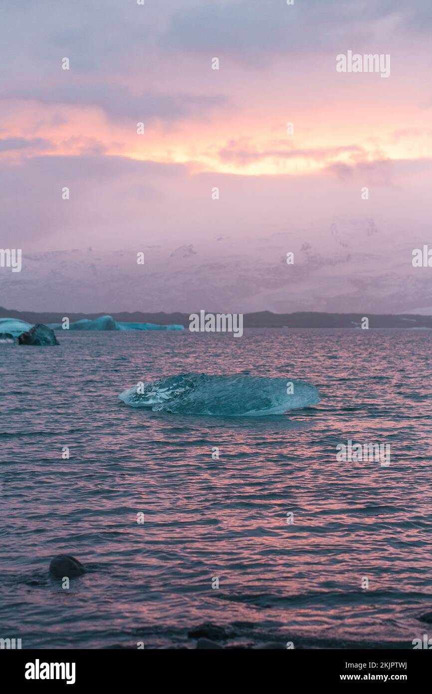 Floating iceberg landscape photo Stock Photo - Alamy