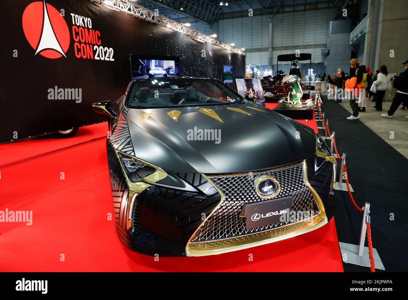 Chiba, Japan. 25th Nov, 2022. The Black Panther: Wakanda Forever Lexus ...