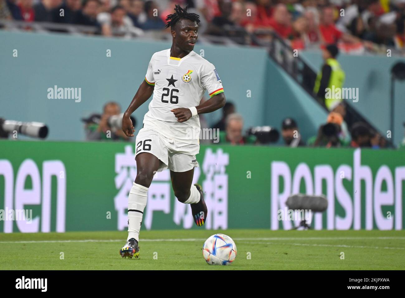 Qatar. 24th Nov, 2022. ALIDU Seidu (GHA), action, single action, single ...