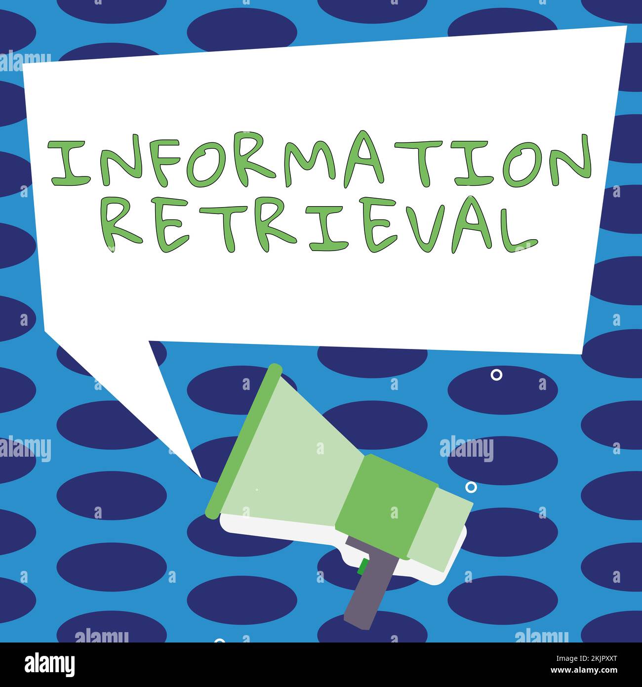 Inspiration showing sign Information Retrieval. Business overview A place where data are stored ...