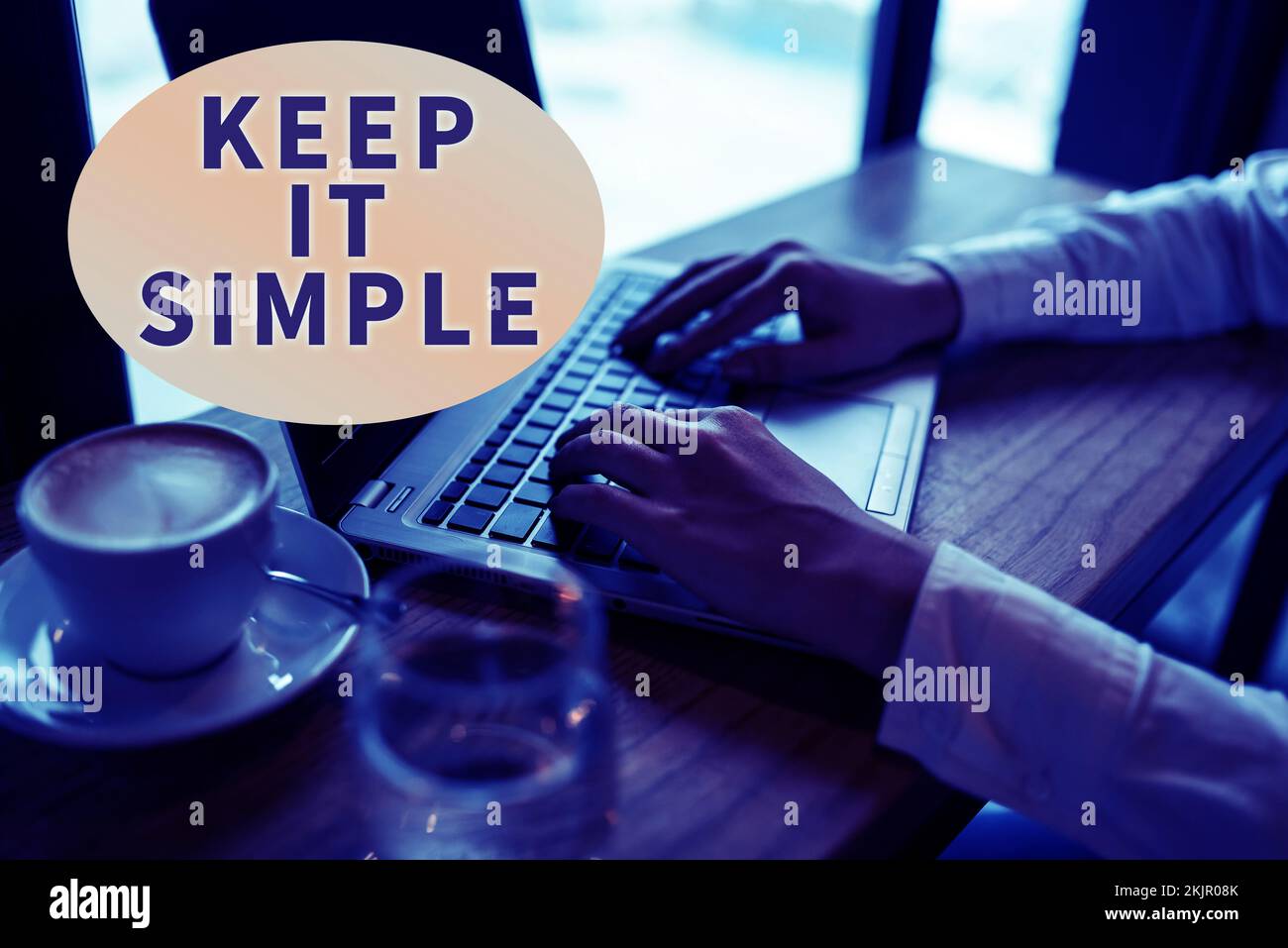 Inspiration showing sign Keep It Simple. Business overview Easy to toss ...