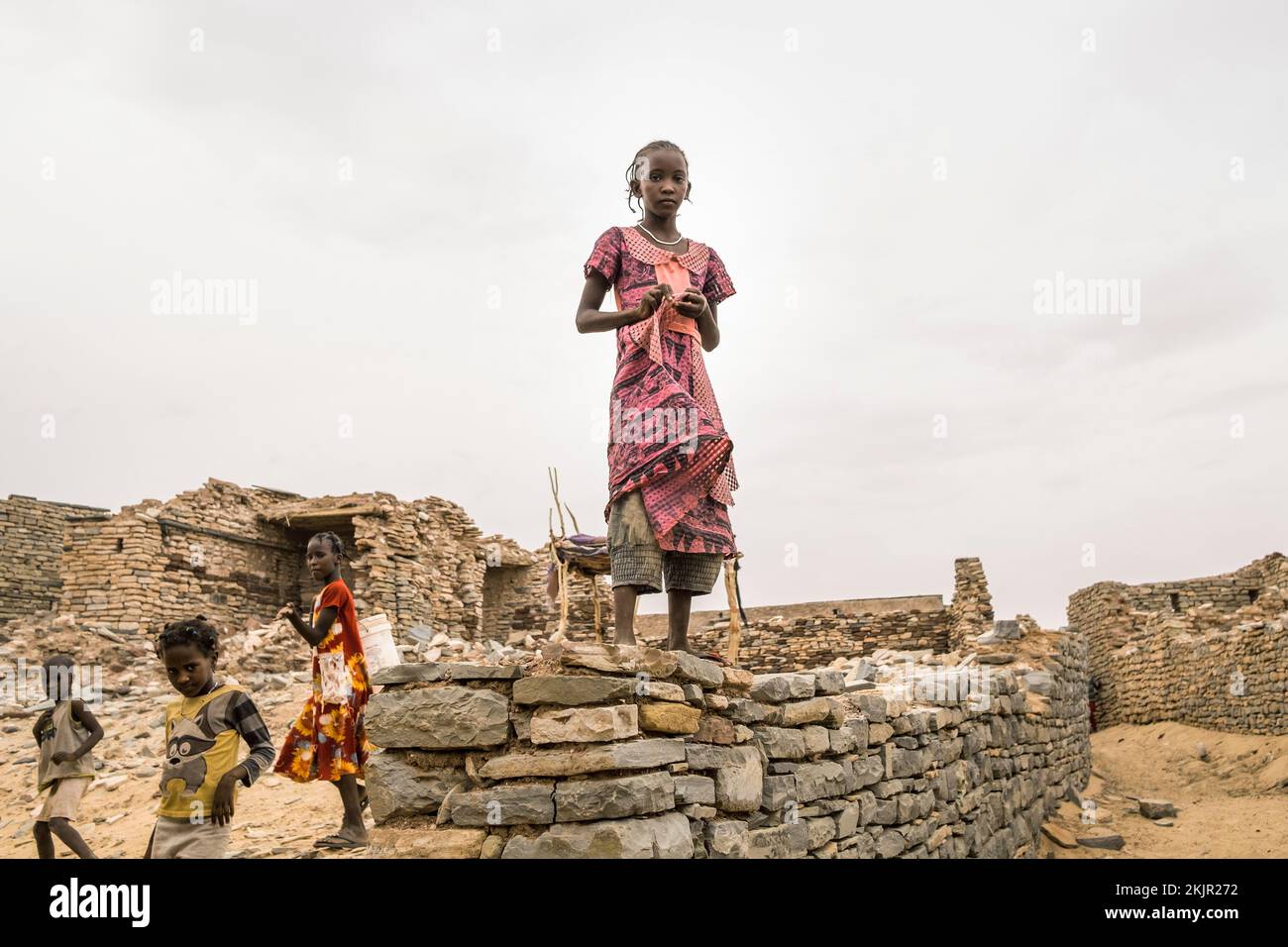 Mauritania, Tichitt, daily life Stock Photo - Alamy
