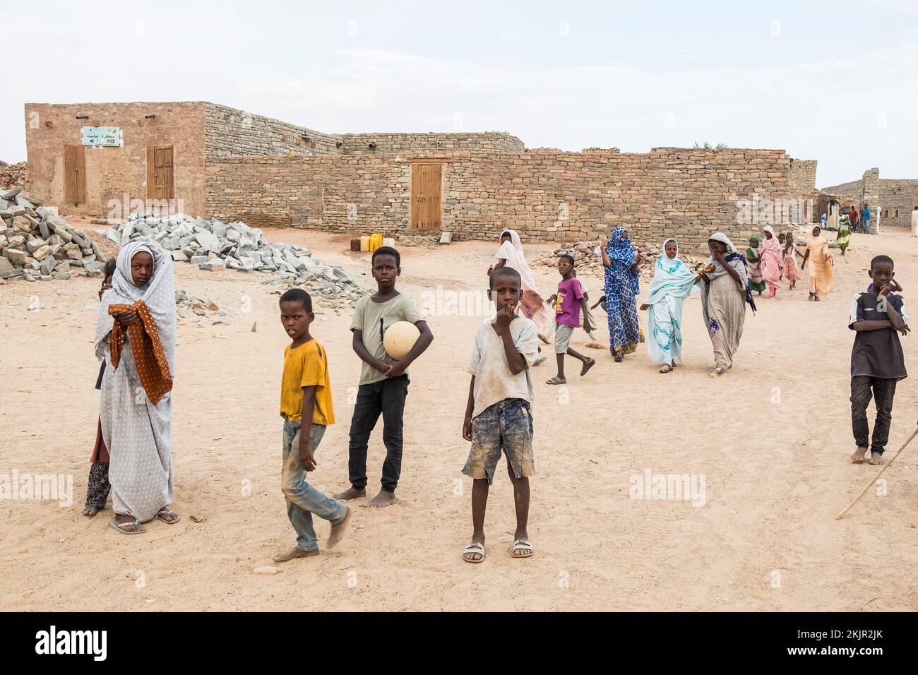 Mauritania, Tichitt, daily life Stock Photo - Alamy