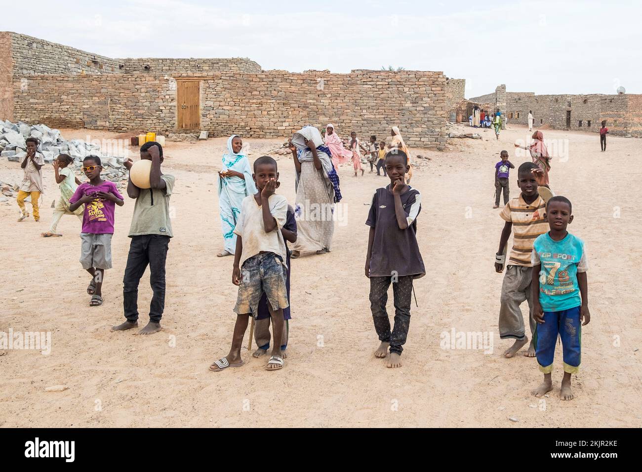 Mauritania, Tichitt, daily life Stock Photo - Alamy