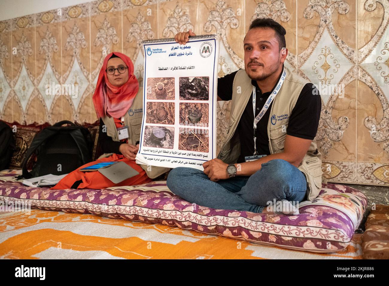 Iraq, Ninawa province, Tall Afar on 2022-10-17. Report on explosive ...