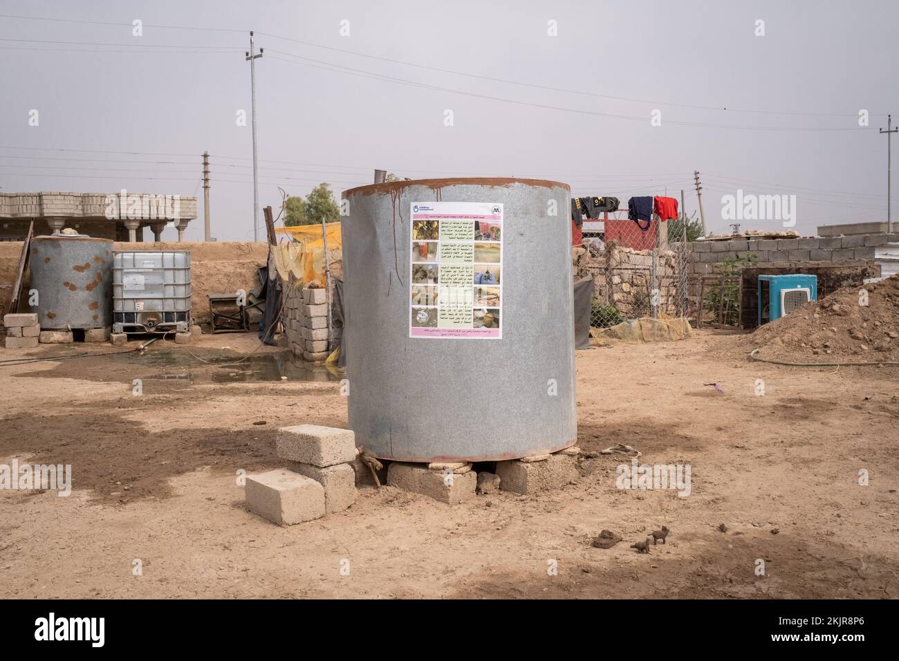 Iraq, Ninawa province, Tall Afar on 2022-10-17. Report on explosive ...