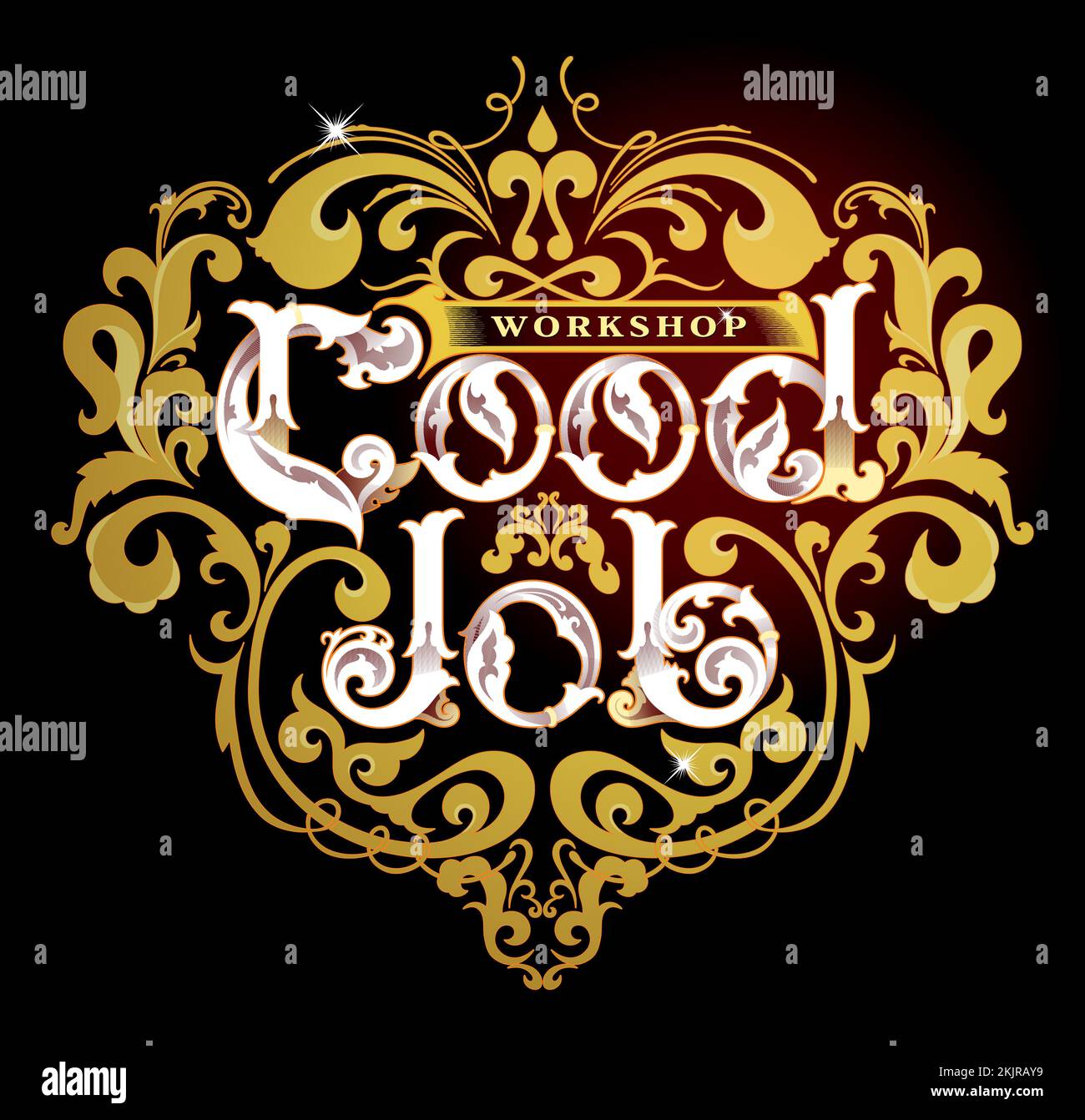 Great Job banner. Lettering. Message, quote, sign, Lettering ...