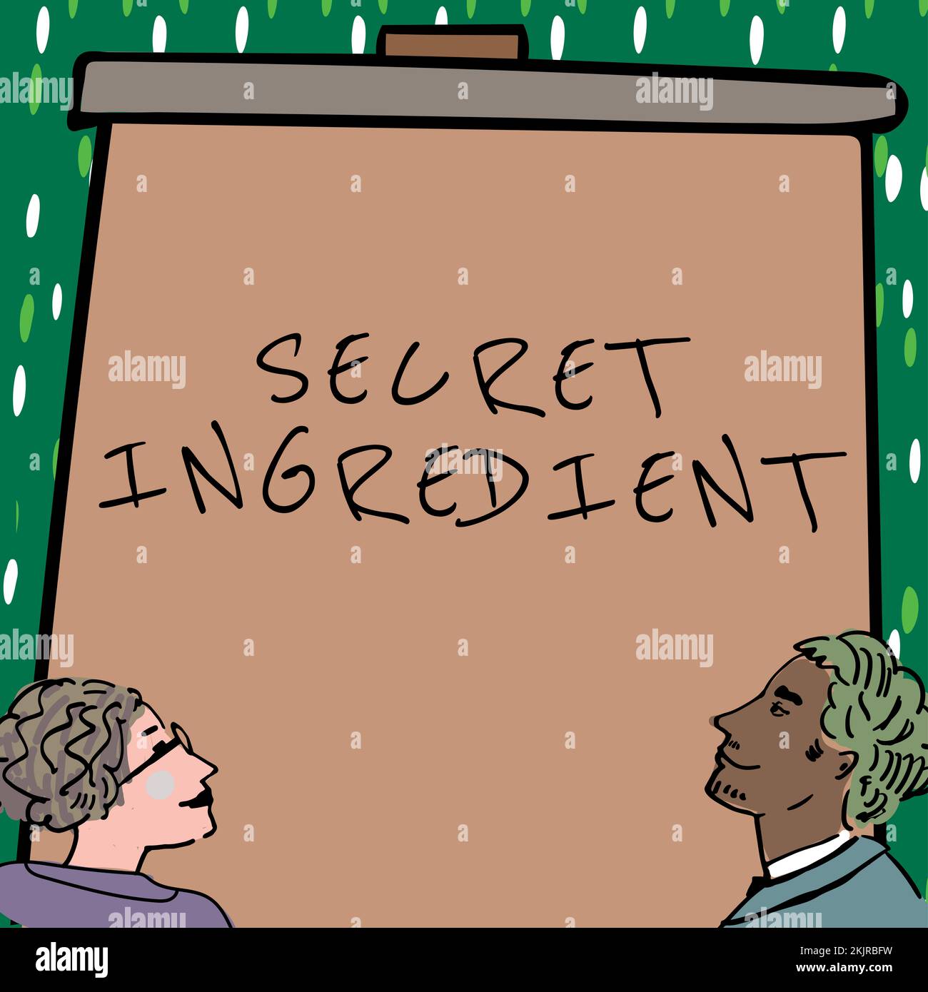 Handwriting text Secret Ingredient. Business showcase special technique ...