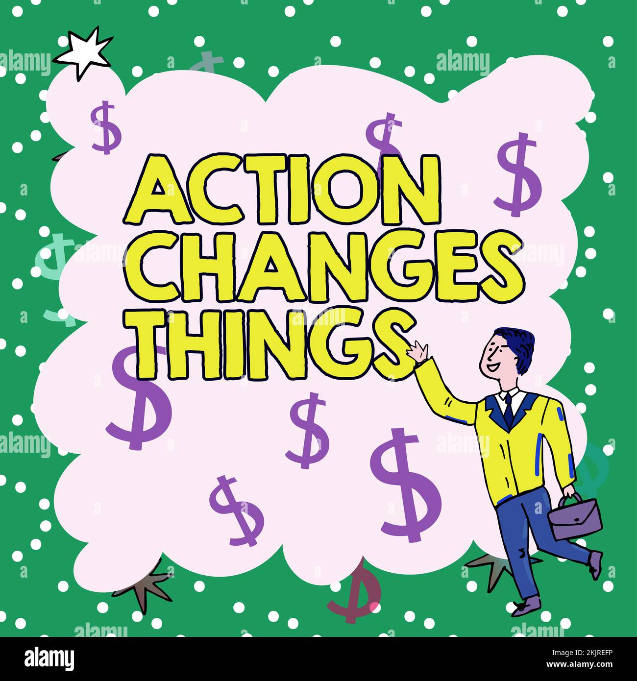 Writing displaying text Action Changes Things. Internet Concept doing ...