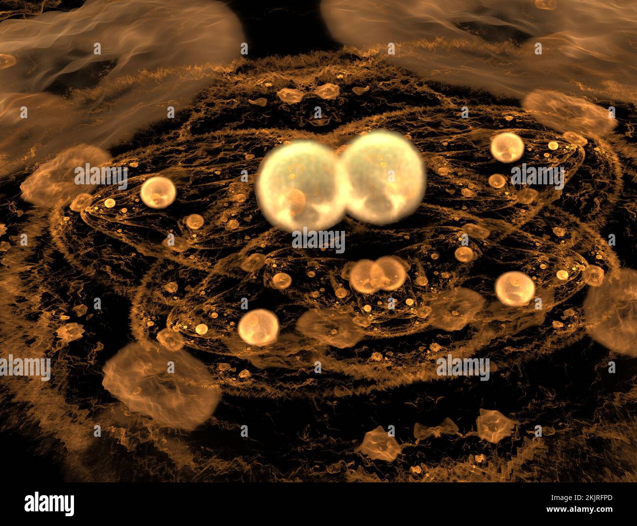 Imaginatory lush fractal texture image abstract background Stock Photo ...