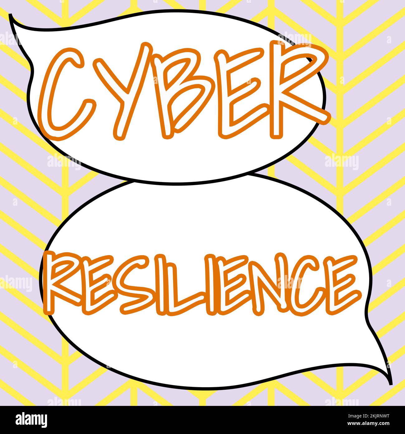 Sign displaying Cyber Resilience. Business showcase measure of how well ...