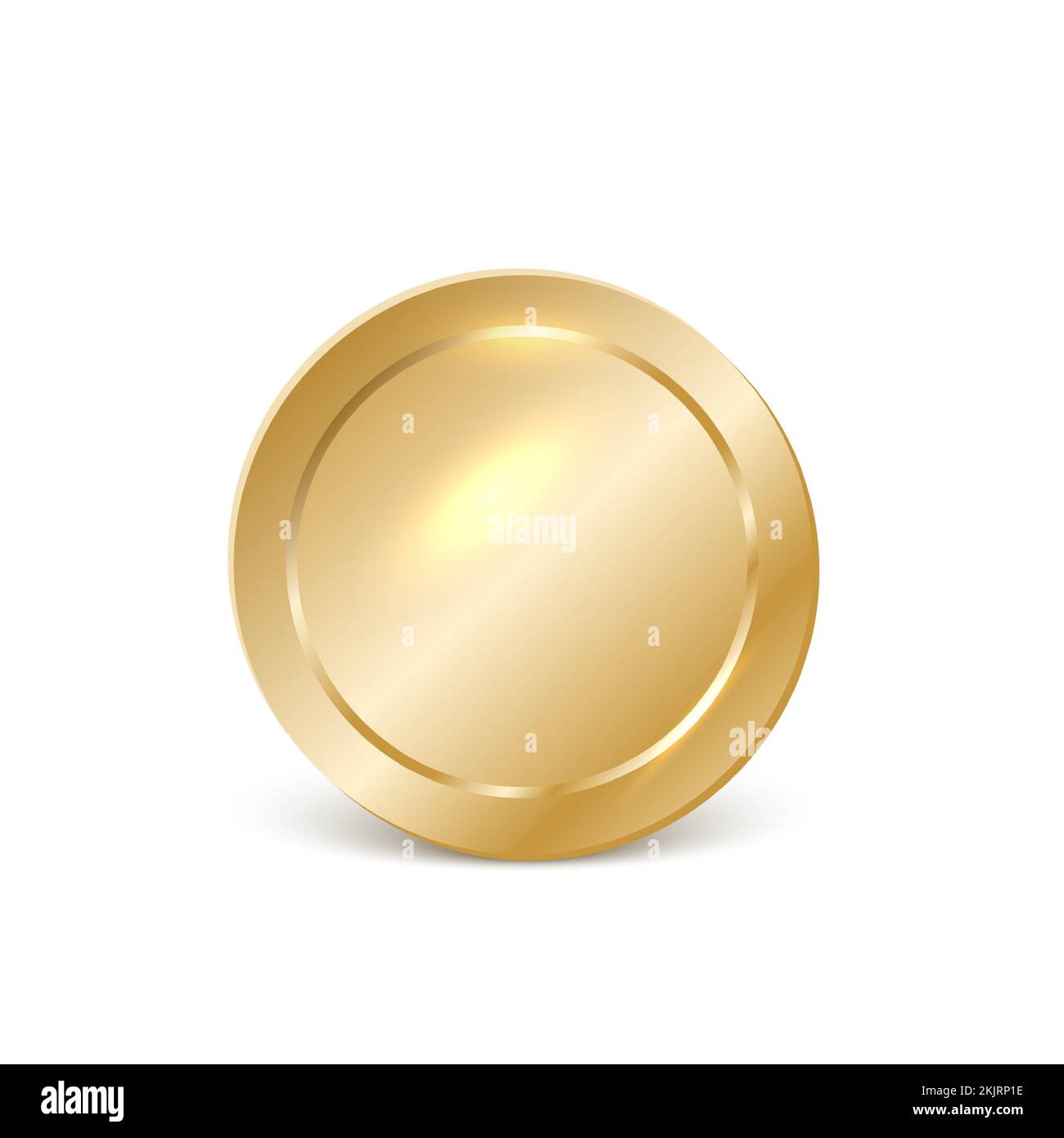 Golg coin. Realistic 3d dollar. Vector golden money. Gambling element ...