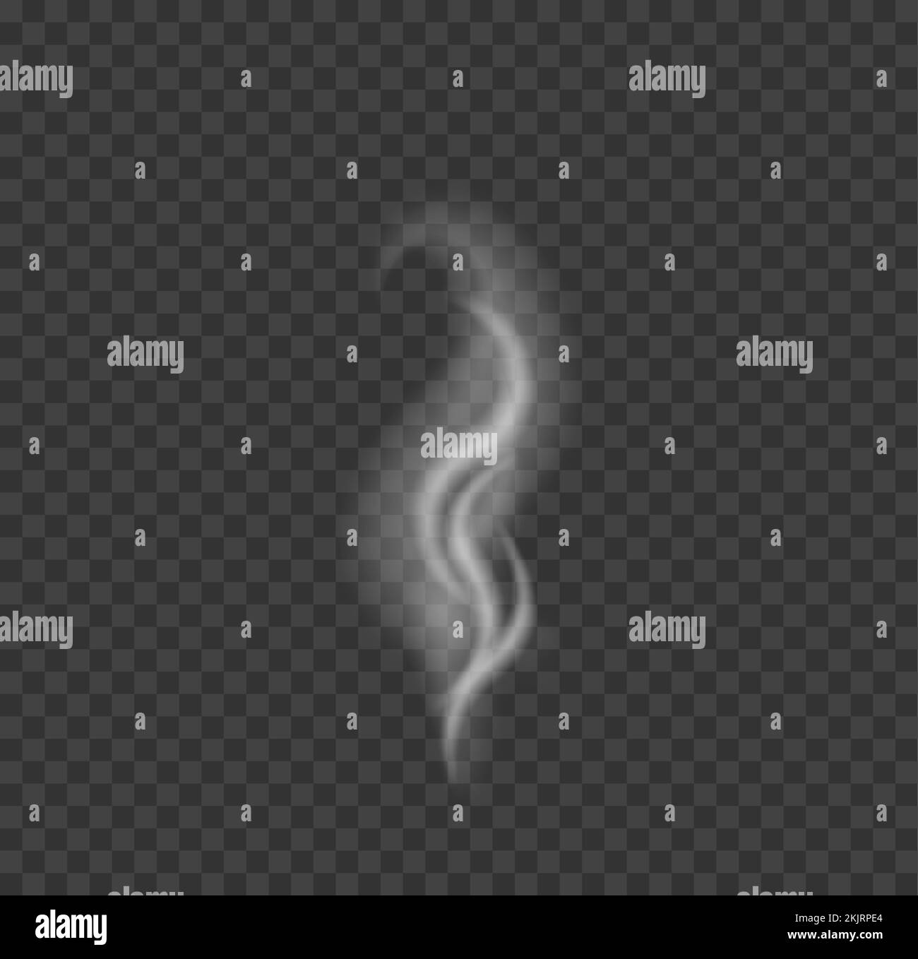 Coffee smoke. Tea steam. Vapor wave flow. Vector realistic love steam ...