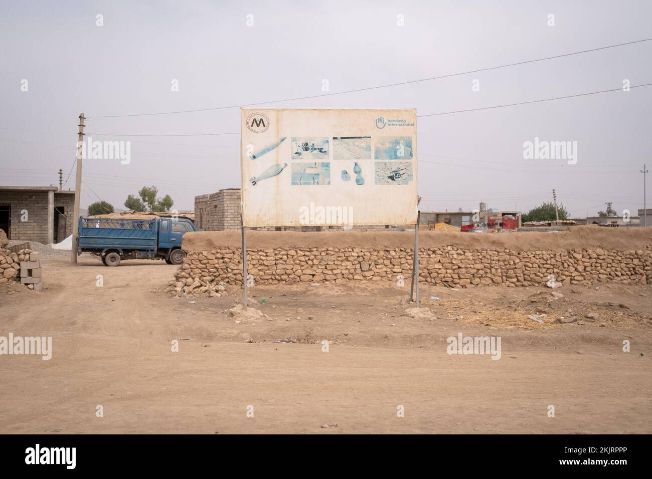 Iraq, Ninawa province, Tall Afar on 2022-10-17. Report on explosive ...