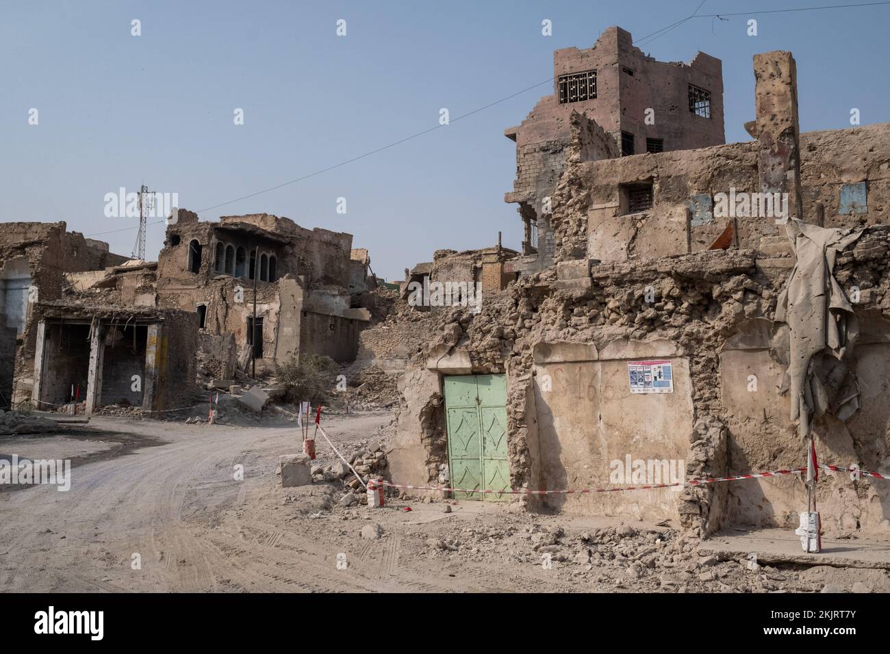 Iraq, Ninawa province, Mosul on 2022-10-18. Report on explosive ...