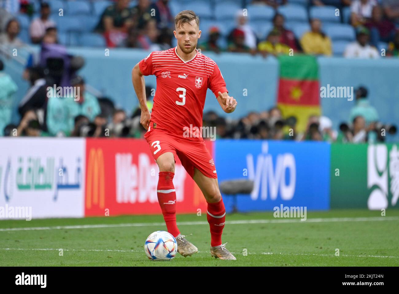 Qatar. 24th Nov, 2022. WIDMER Silvan (SUI), action, individual action ...