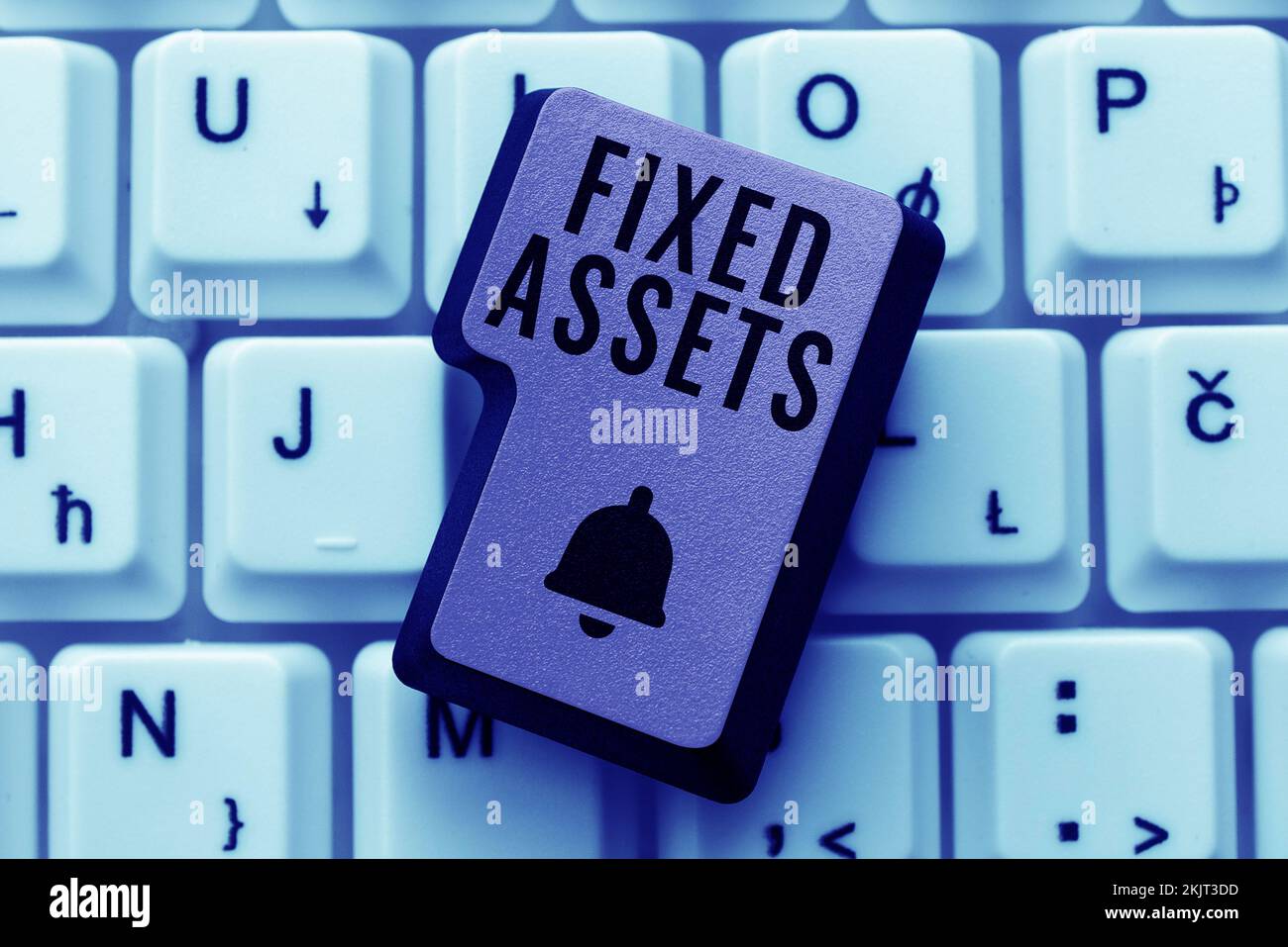 Hand writing sign Fixed Assets. Conceptual photo long-term tangible ...