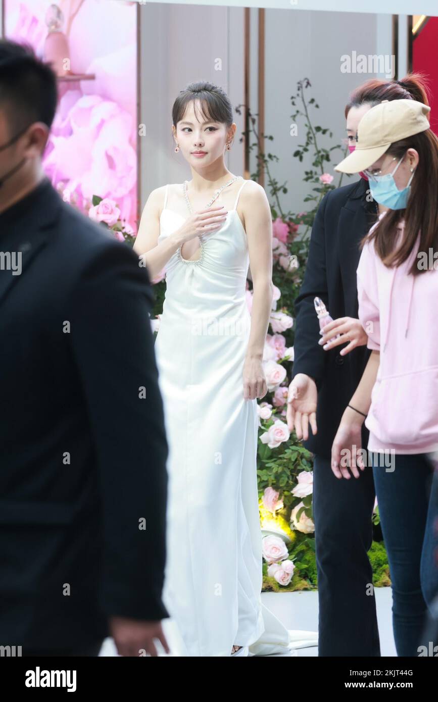 Chinese actress and singer Jenny Zhang attended the BVLGARI activity in ...