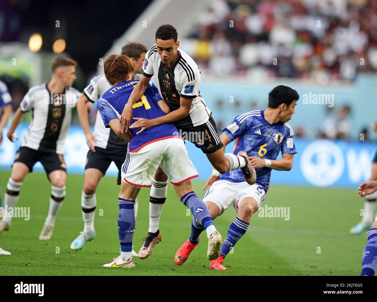 FIFA World Cup Qatar 2022 Group E match between Germany and Japan at Khalifa International ...